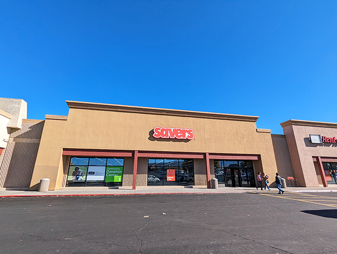 The unassuming tan exterior of Savers in Reno hides a treasure trove within. Like a casino without the losing, this is where budget-conscious Nevadans hit the jackpot.