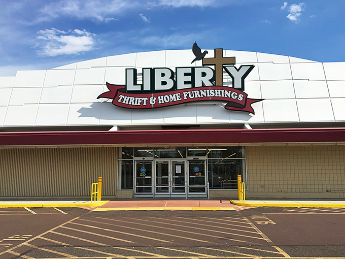 The unmistakable storefront beckons bargain hunters like a retail lighthouse. Behind those doors, treasures await the patient and the persistent.