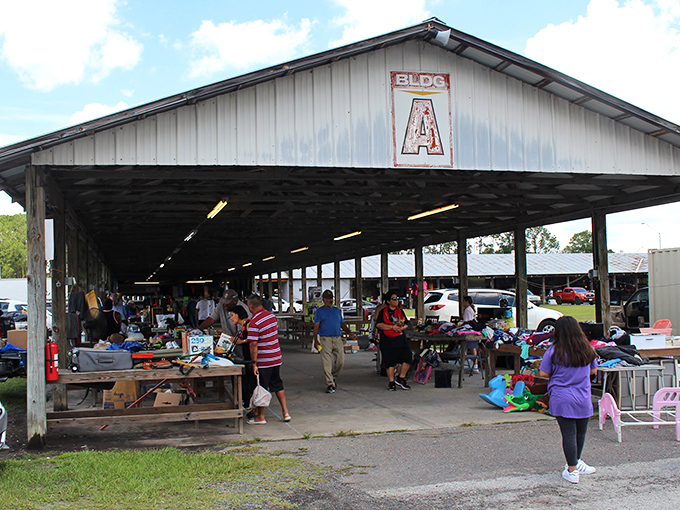 Building A beckons like a treasure chest that forgot to close its lid properly.