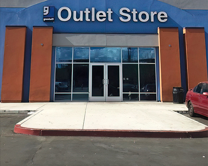 The unassuming blue and orange facade belies what might be the most exhilarating treasure hunt in Los Angeles. Prepare for retail adventure!