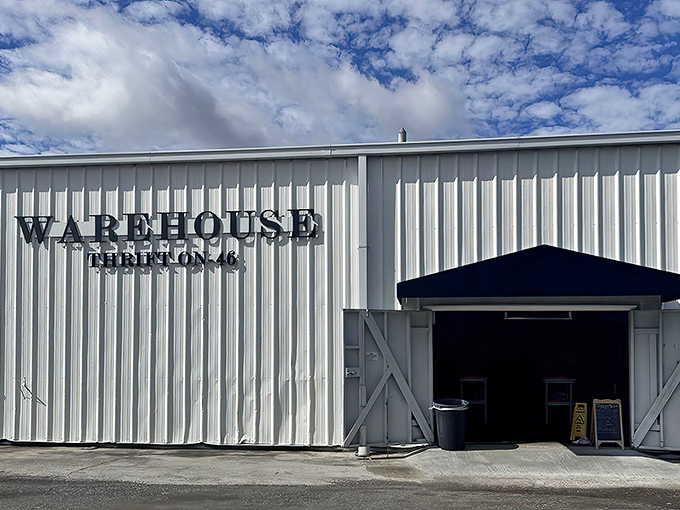 That corrugated metal exterior might fool you, but inside lies a treasure trove that would make pirates weep with envy.