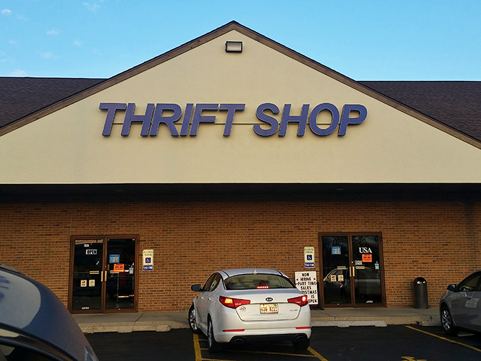 The unassuming exterior of AbleLight Thrift Shop in Crystal Lake hides a treasure trove within. Like finding a five-star restaurant in a strip mall, appearances can be delightfully deceiving.