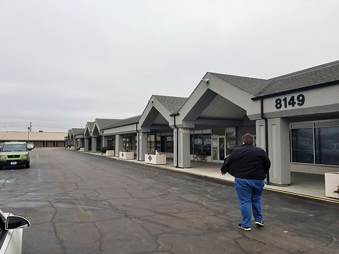 The unassuming strip mall exterior hides a treasure trove within. Like finding a five-star restaurant in a gas station, appearances can be delightfully deceiving.
