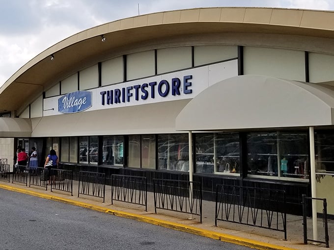 The curved architecture says "modern," but inside lurks treasures from every decade you've ever lived through.