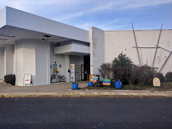 The bright yellow awning of The Scrap Exchange beckons creative souls to this Durham treasure trove like a lighthouse for the artistically adrift.