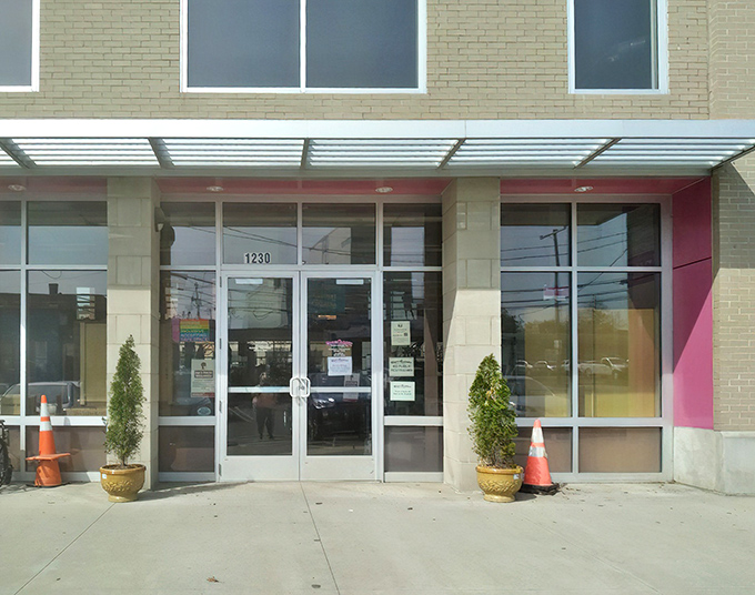 The unassuming entrance to Out of the Closet belies the wonderland of treasures waiting inside this Columbus thrift paradise.