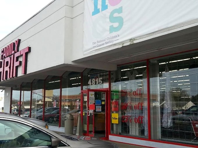 The unassuming storefront of Family Thrift beckons with the promise of hidden treasures. Like a culinary hole-in-the-wall, the best finds often hide behind modest facades.