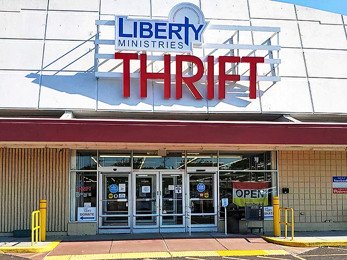 The unassuming storefront belies the treasure trove within. Like finding a secret passage to bargain heaven, Liberty Ministries Thrift welcomes savvy shoppers to Pottstown's best-kept secret.