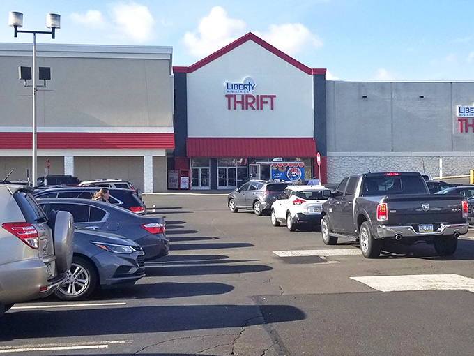 The unassuming exterior of Liberty Ministries Thrift belies the treasure trove within &ndash; like finding a secret portal to bargain heaven in suburban Pennsylvania.