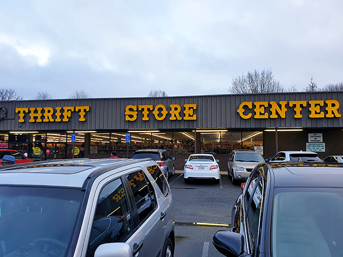 Those bold yellow letters aren't just signage&mdash;they're a siren call to treasure hunters across Virginia, promising adventures in bargain paradise.