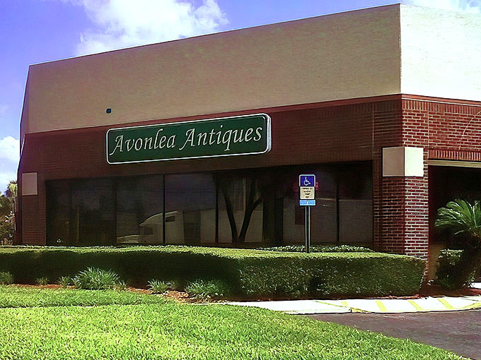 The unassuming exterior of Avonlea Antiques belies the wonderland within. Like finding a portal to the past behind this brick fa&ccedil;ade, treasure hunters are in for a delightful surprise.