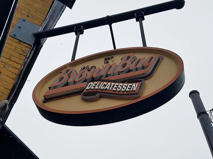 The corner brick building with its modest burgundy awning doesn't scream for attention, but locals know this German Village gem houses sandwich perfection.