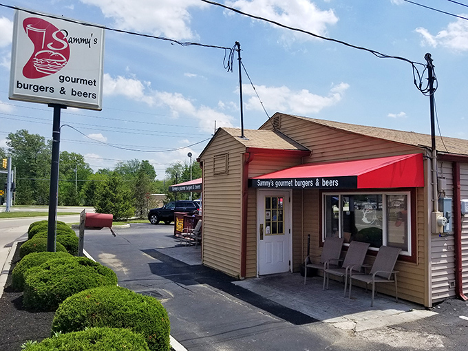 The unassuming exterior of Sammy's belies the culinary treasures within &ndash; like finding a diamond in a strip mall setting.