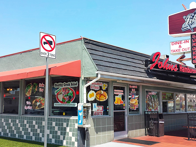 That classic roadside charm isn't manufactured&mdash;it's earned. John's sign has likely guided more hungry Angelenos home than any GPS ever could.