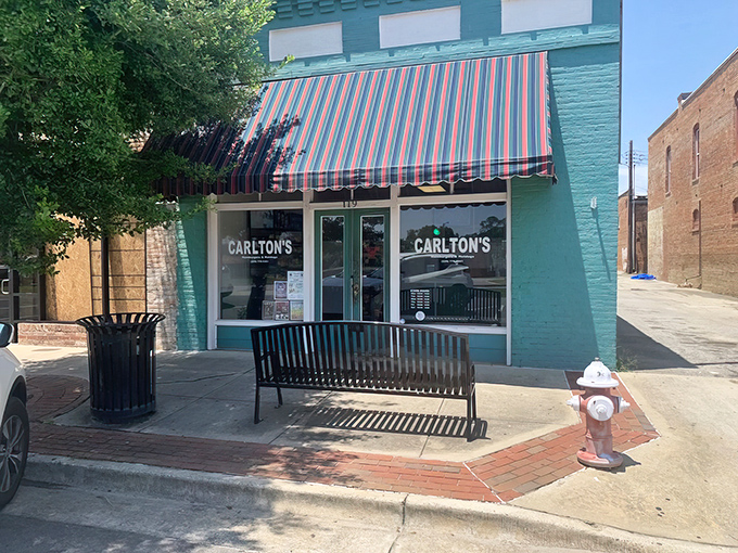 The mint-green facade with its classic striped awning isn't trying to impress anyone&mdash;it doesn't need to. The food does all the talking.