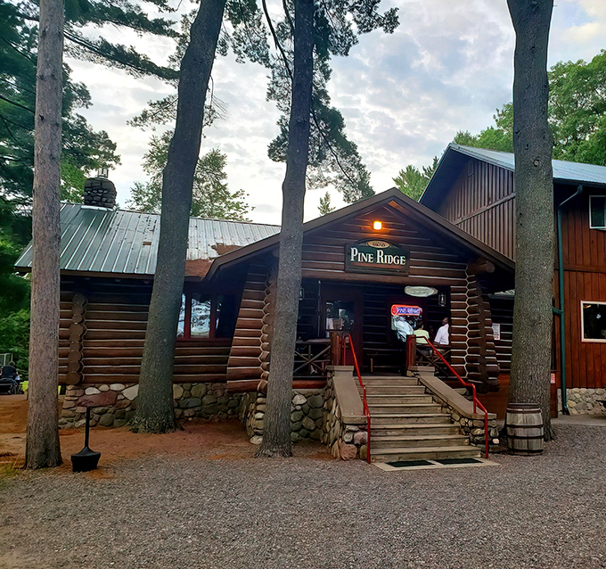 Nestled among towering pines, this authentic log cabin restaurant isn't trying to impress anyone&mdash;until you taste what's cooking inside.