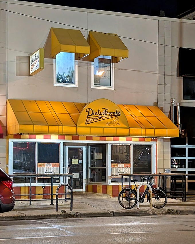 That sunshine-yellow awning isn't just a color choice&mdash;it's a beacon of hope for the hungry souls of downtown Columbus.