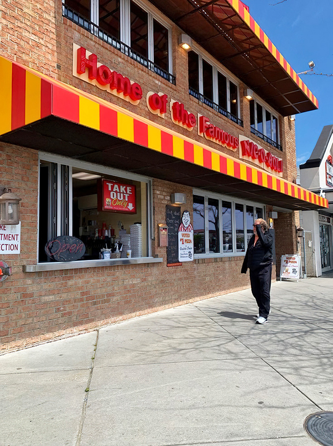 This brick beauty doesn't need fancy architecture when the magic happens inside &ndash; just follow your nose!