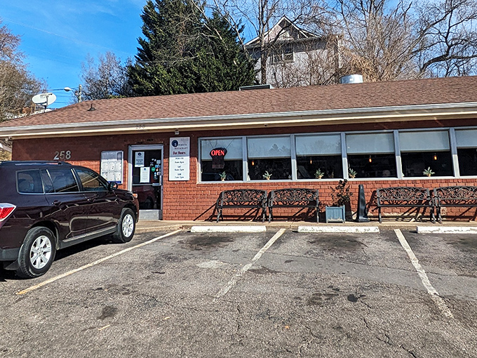 The unassuming brick exterior of Five Points Caf&eacute; might not scream "culinary destination," but locals know better. Some treasures don't need flashy packaging.