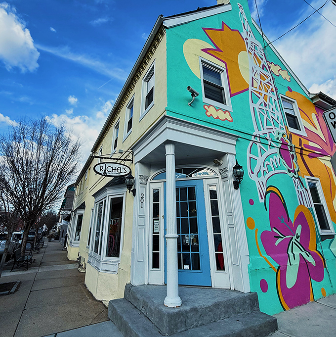 A building so colorful it makes your breakfast plans before you even walk in. Lancaster's most vibrant corner serves up French inspiration with Pennsylvania charm.