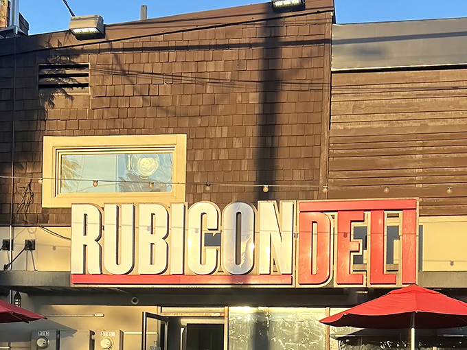 The unassuming storefront that launches a thousand sandwich pilgrimages. Don't let the modest exterior fool you&mdash;culinary greatness awaits inside.