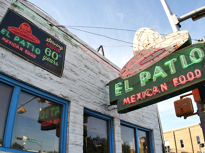 That sign isn't just advertising&mdash;it's a promise. El Patio has been serving Austin's enchilada cravings since before many restaurants learned to walk.