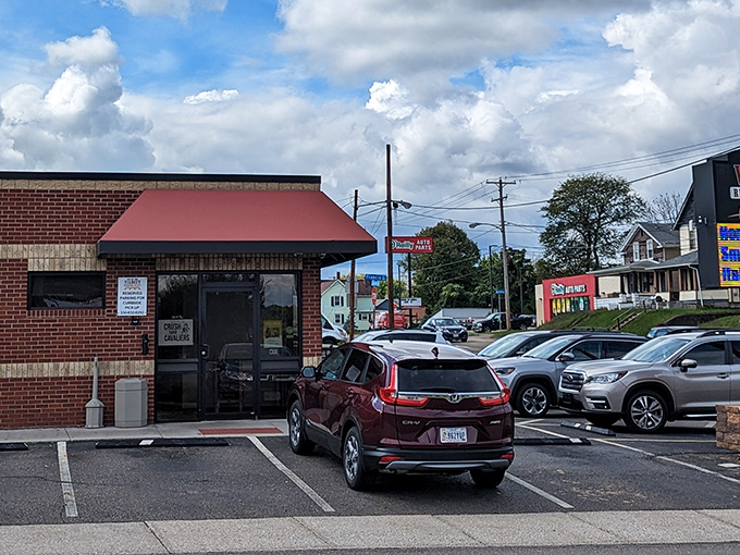 The unassuming brick exterior hides culinary treasures like a food speakeasy. No password required—just an appetite for the extraordinary.