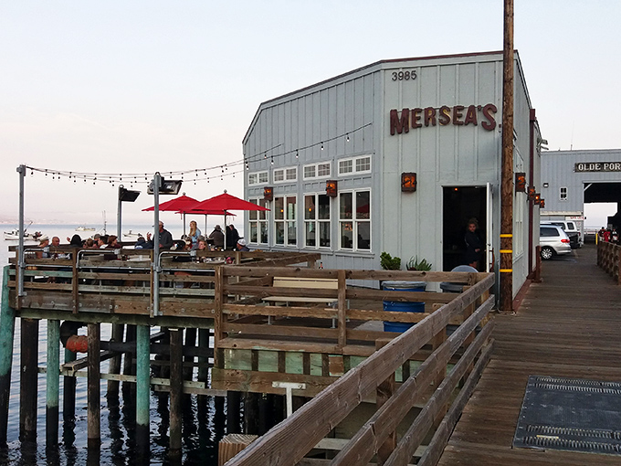 Perched at the edge of Harford Pier, Mersea's seafood sanctuary beckons with its unassuming charm and promise of ocean-to-table delights.