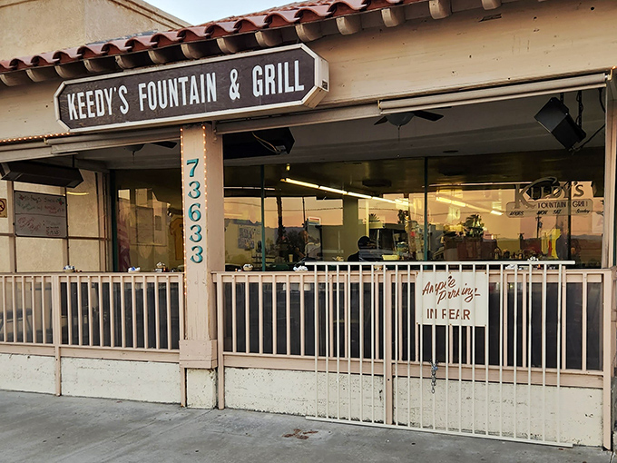 The Spanish-tiled roof and classic signage of Keedy's isn't trying to be retro&mdash;it's the real deal that's been serving Palm Desert for generations.