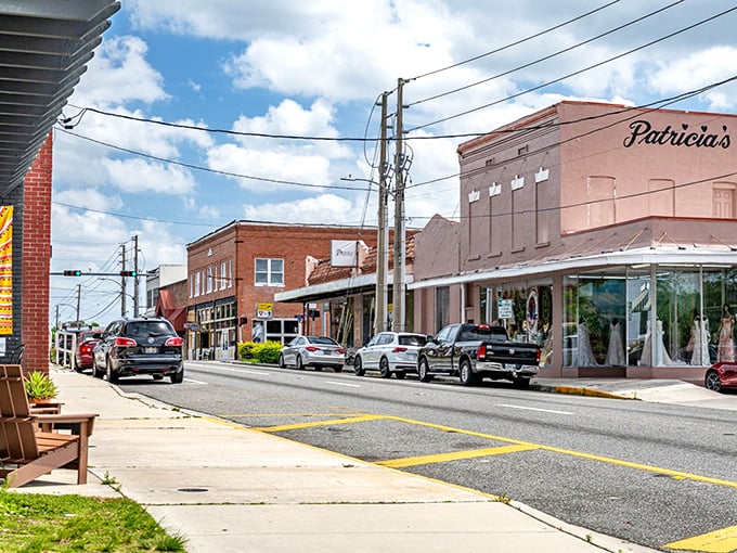 Downtown Brooksville looks like a movie set where retirement dreams come true and your dollar stretches further than your morning yoga routine.
