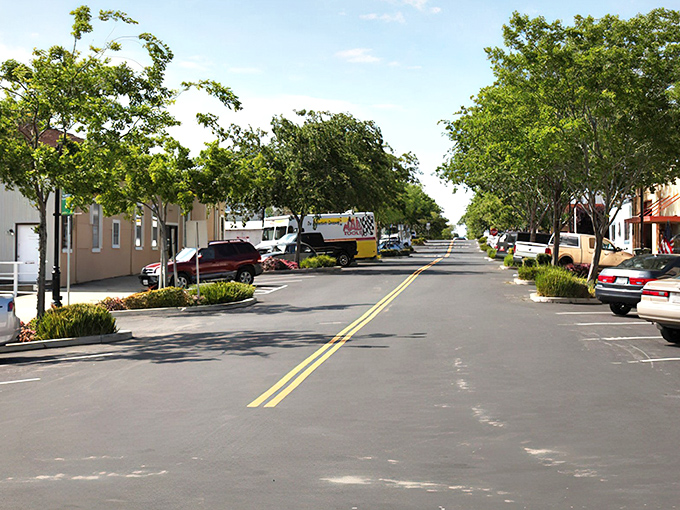 Historic storefronts like this one on Main Street tell Rio Vista's story better than any history book&mdash;each brick a chapter in small-town California charm.