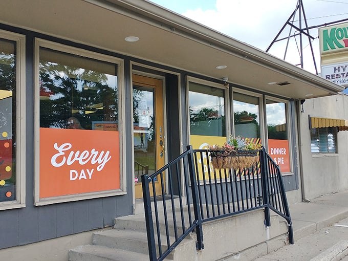 The unassuming exterior of Hyde's Restaurant stands as a beacon of comfort food in Hamilton, Ohio&mdash;proof that culinary treasures often hide in plain sight.