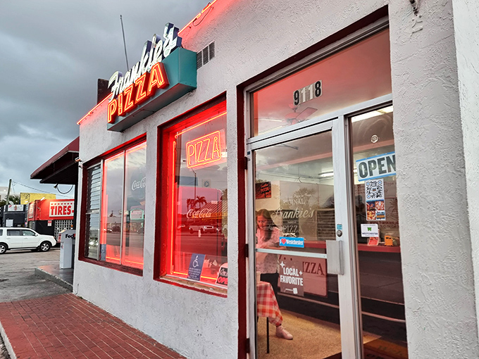 That iconic turquoise and yellow sign has been beckoning hungry Miamians for generations &ndash; a beacon of square pizza perfection on Bird Road.