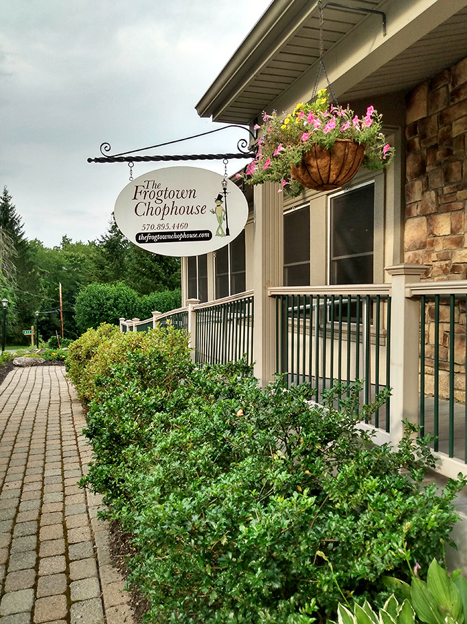 Tucked away like a culinary secret, this charming Pocono Mountains gem promises extraordinary dining behind modest stone walls.