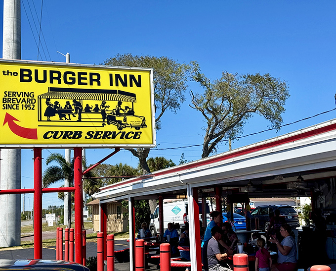 That iconic yellow sign has been beckoning hungry Floridians since the Eisenhower administration. Some landmarks change with time&mdash;this one perfected itself decades ago.
