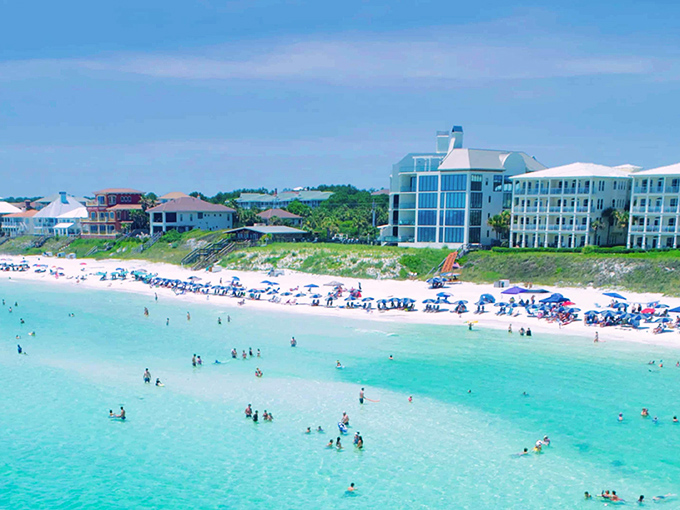 Where the water's so blue it makes sapphires jealous. This stretch of paradise is what vacation dreams are made of.