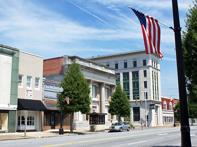 Downtown Kinston proves that small-town America still knows how to do Main Street right, complete with actual businesses.