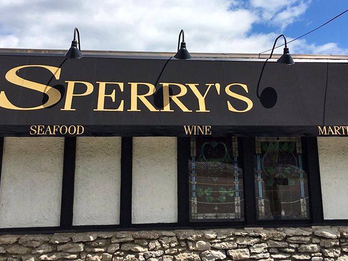 The iconic Sperry's sign beckons hungry Nashvillians like a golden beacon of culinary promise. Classic never goes out of style.