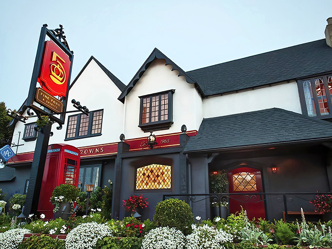 Five Crowns' Tudor-style exterior isn't just Instagram-worthy&mdash;it's a time machine to old England that happens to serve spectacular prime rib.