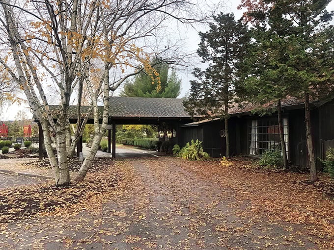 The approach to culinary paradise isn't always paved with gold&mdash;sometimes it's carpeted with autumn leaves and rustic charm instead.