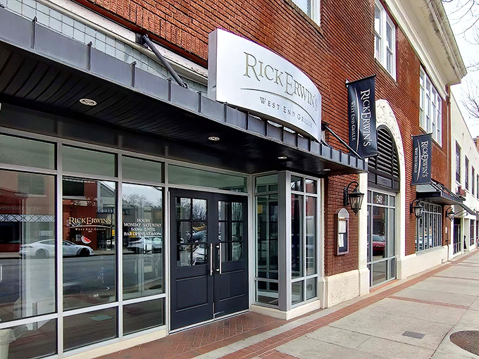 The classic brick fa&ccedil;ade with elegant signage promises what every great steakhouse should: a memorable meal without unnecessary flash or pretension.
