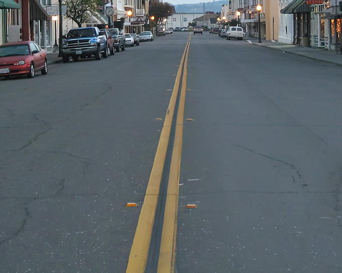 Main Street Ferndale stretches before you like a living postcard, where Victorian architecture and small-town charm create California's most perfectly preserved 19th-century downtown.