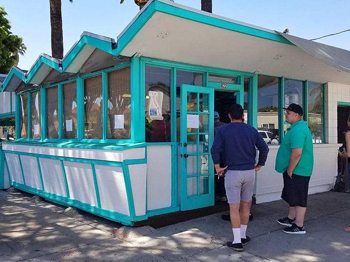 Architectural modesty at its finest. La Super-Rica's unassuming exterior hides culinary treasures that have drawn devoted fans for decades.