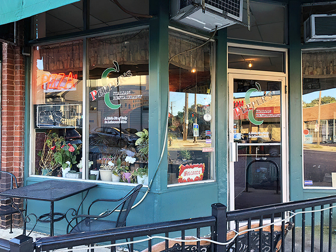 The wide glass windows and brick exterior of Pepper's might make you drive right past &mdash; but that would be the culinary equivalent of missing the last train to paradise.