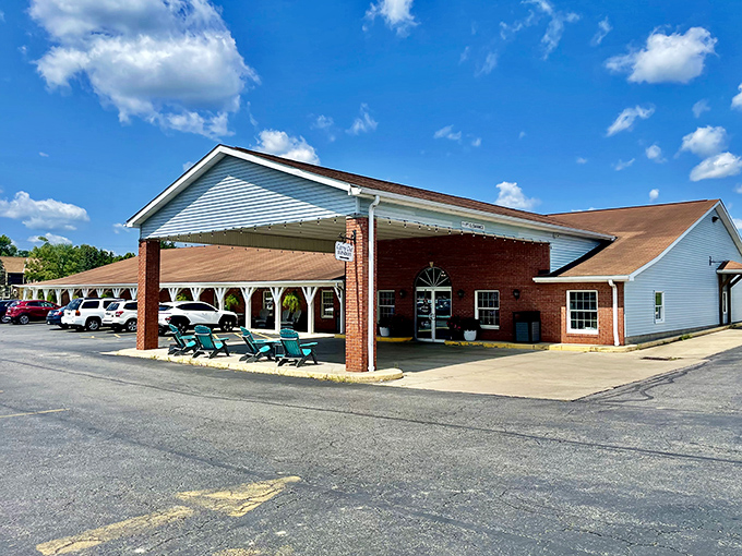 Welcome to simplicity perfected. Mary Yoder's white clapboard exterior promises what every hungry traveler seeks—authentic food served without pretension.