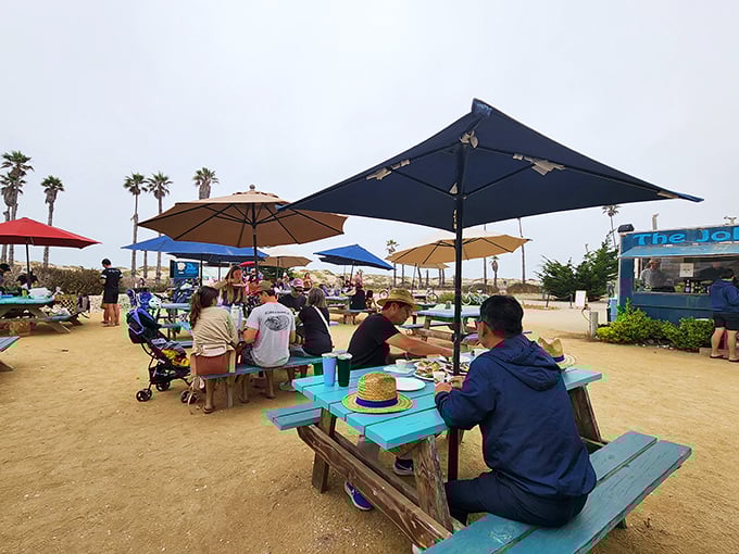1. the scallops ceviche at this oyster bar in california are so good, they're practically a local legend