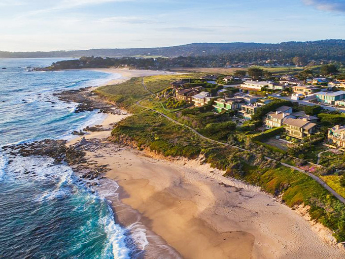 Mother Nature showing off again! Carmel's coastline offers that perfect blend of rugged drama and serene beauty that makes California's shores legendary.