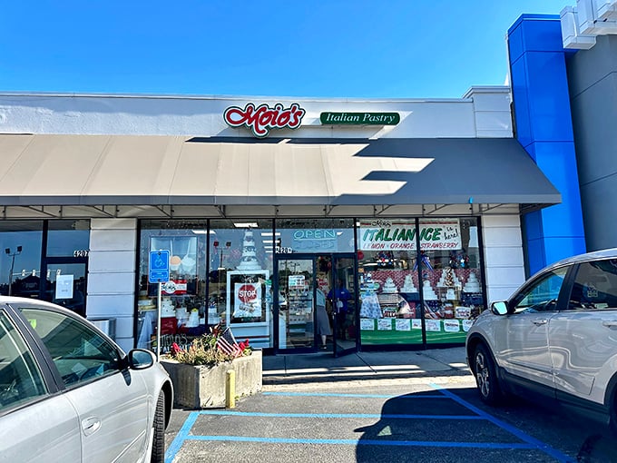 The unassuming storefront of Moio's might not scream "food paradise," but neither did that hole-in-the-wall place in Naples that changed my life forever.