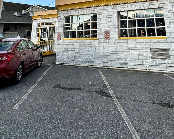 The unassuming white facade hides Pennsylvania Dutch treasures that'll make your taste buds dance with joy.