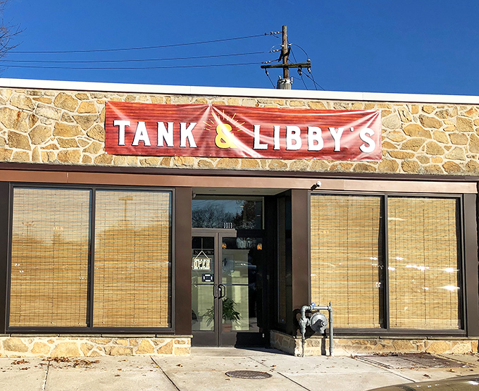 The unassuming stone facade of Tank and Libby's hides culinary treasures that would make a food pilgrim weep with joy. Sometimes the best destinations don't need flashy neon.